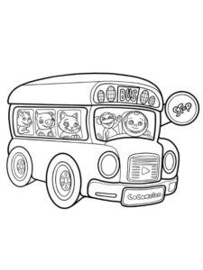 Fröhlicher Malspaß mit J.J mit 20+ Cocomelon Ausmalbilder - Malvorlagen.net