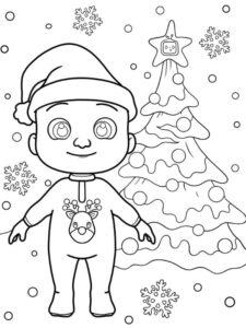 Fröhlicher Malspaß mit J.J mit 20+ Cocomelon Ausmalbilder - Malvorlagen.net