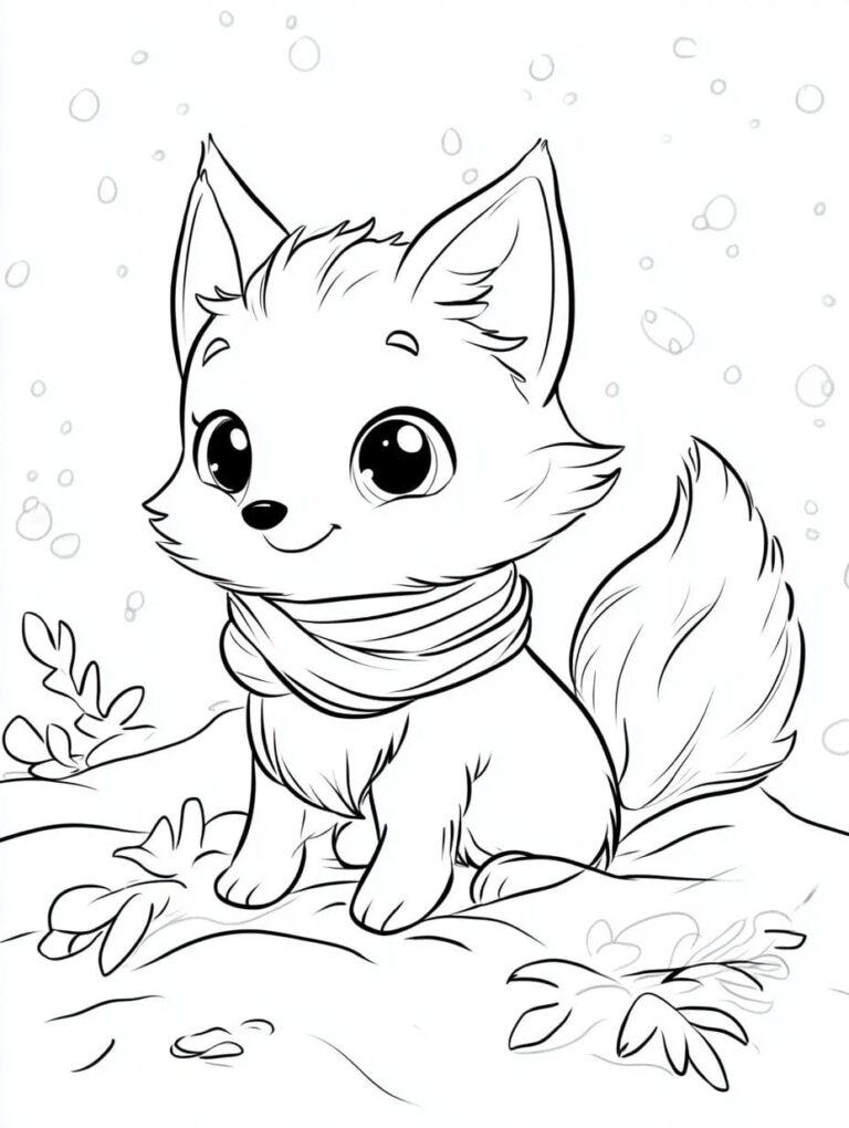 20 süße Ausmalbilder Fuchs, die die Fantasie anregen - Malvorlagen.net