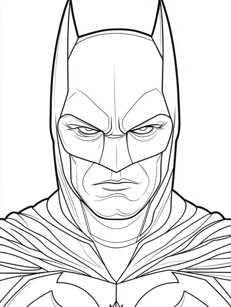 +20 Batman-Ausmalbilder Heldenhaftes Abenteuer für Kinder - Malvorlagen.net