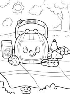 Fröhlicher Malspaß mit J.J mit 20+ Cocomelon Ausmalbilder - Malvorlagen.net