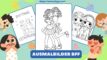Ausmalbilder BFF Süße Freundschaftsmotive für Kinder - Malvorlagen.net