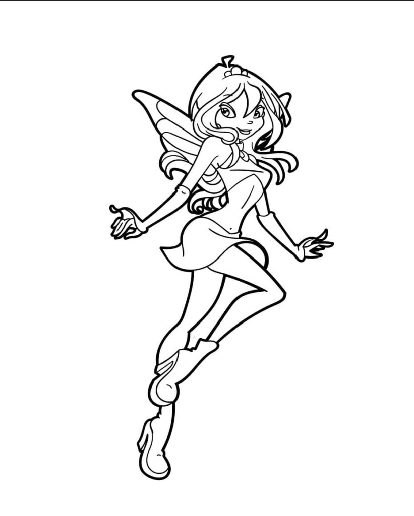 Über 30 wunderschöne Winx Ausmalbilder für kreative Kinder ...