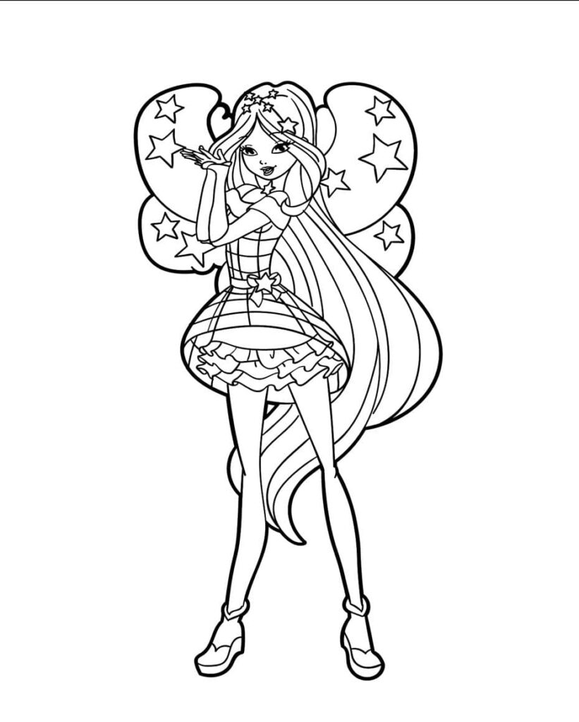 Über 30 wunderschöne Winx Ausmalbilder für kreative Kinder ...